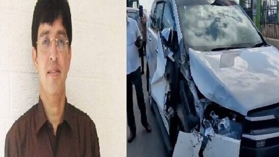 Radhakrishnan car accident : ஷாக்.. ராதாகிருஷ்ணன் கார் விபத்தில் சிக்கியது!