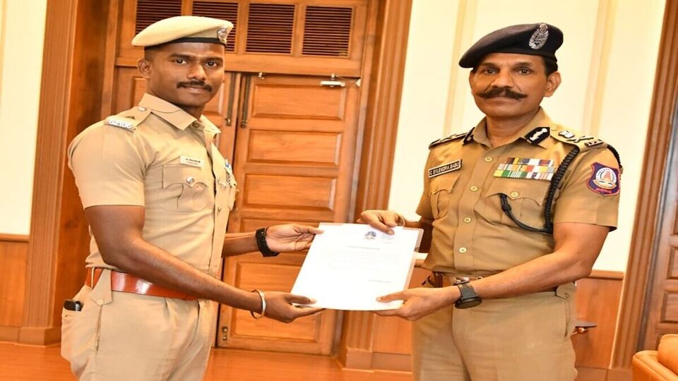 DGP Sylendra Babu: துணிச்சலுடன் செயல்பட்ட காவலரை நேரில் அழைத்து ...