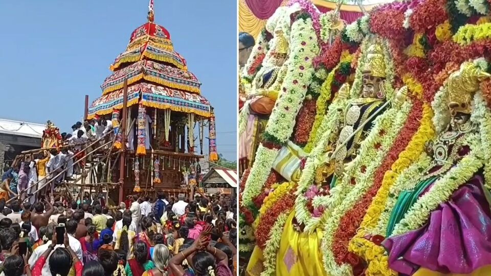 Natham Kailasanathar Temple: ஆயிரக்கணக்கான பக்தர்கள் பங்கேற்ற பாரம்பரிய ...