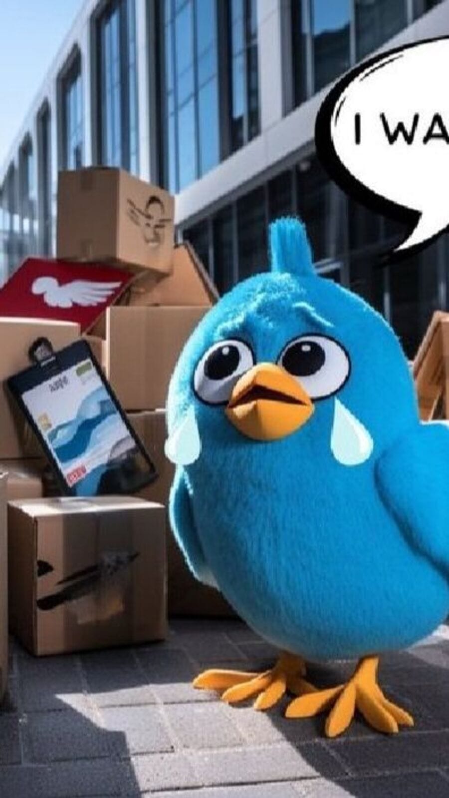 ட்விட்டர் லோகோ மாற்றம்..சோகமாக நிற்கும் குருவி.. எலானுக்கு மீம்ஸ் அர்ச்சனை!