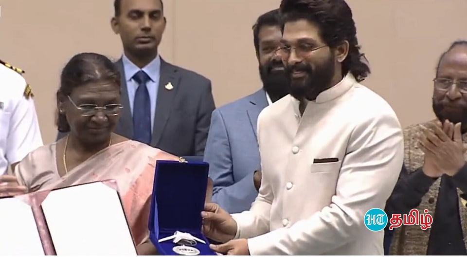 National Film Awards: ’புஷ்பான்னா ஃபயர் டா’ - தேசிய விருதை கெத்தாக ...