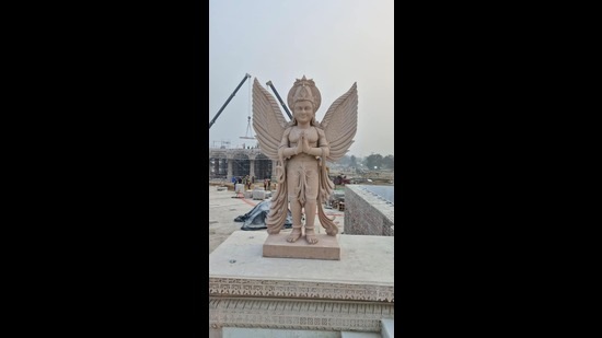 Ayothi Ram Temple : அயோத்தி ராமர் கோயிலின் நிறுவப்பட்டுள்ள அனுமன் ...