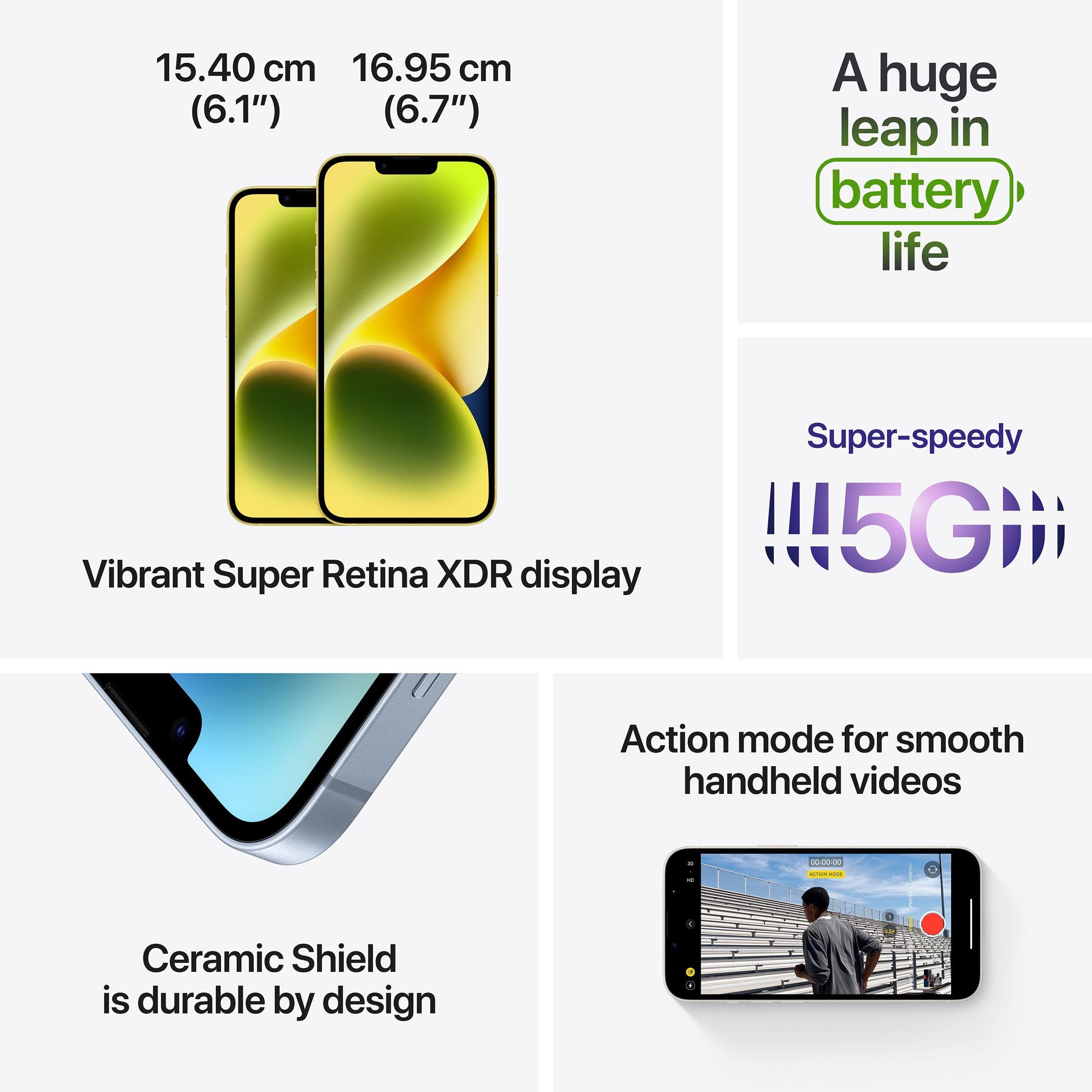 Apple iPhone 14 - Price in India (April 2025), Full Specs, Comparison