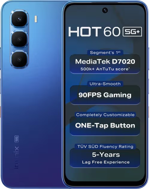 Infinix Hot 60 5G plus - Price in India (December 2025), Full Specs ...
