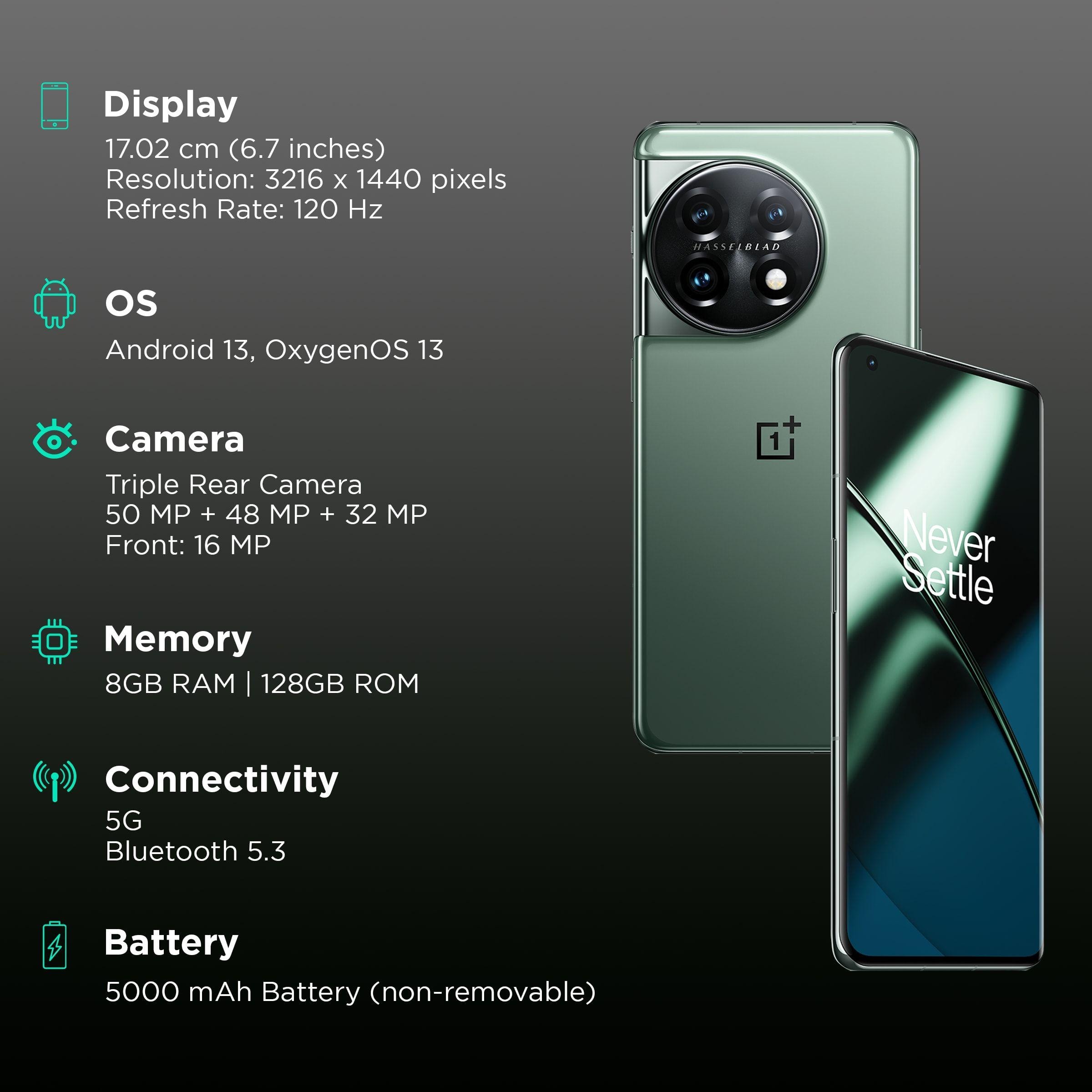 OnePlus 11 - Price in India (October 2025), Full Specs, Comparison (HT ...