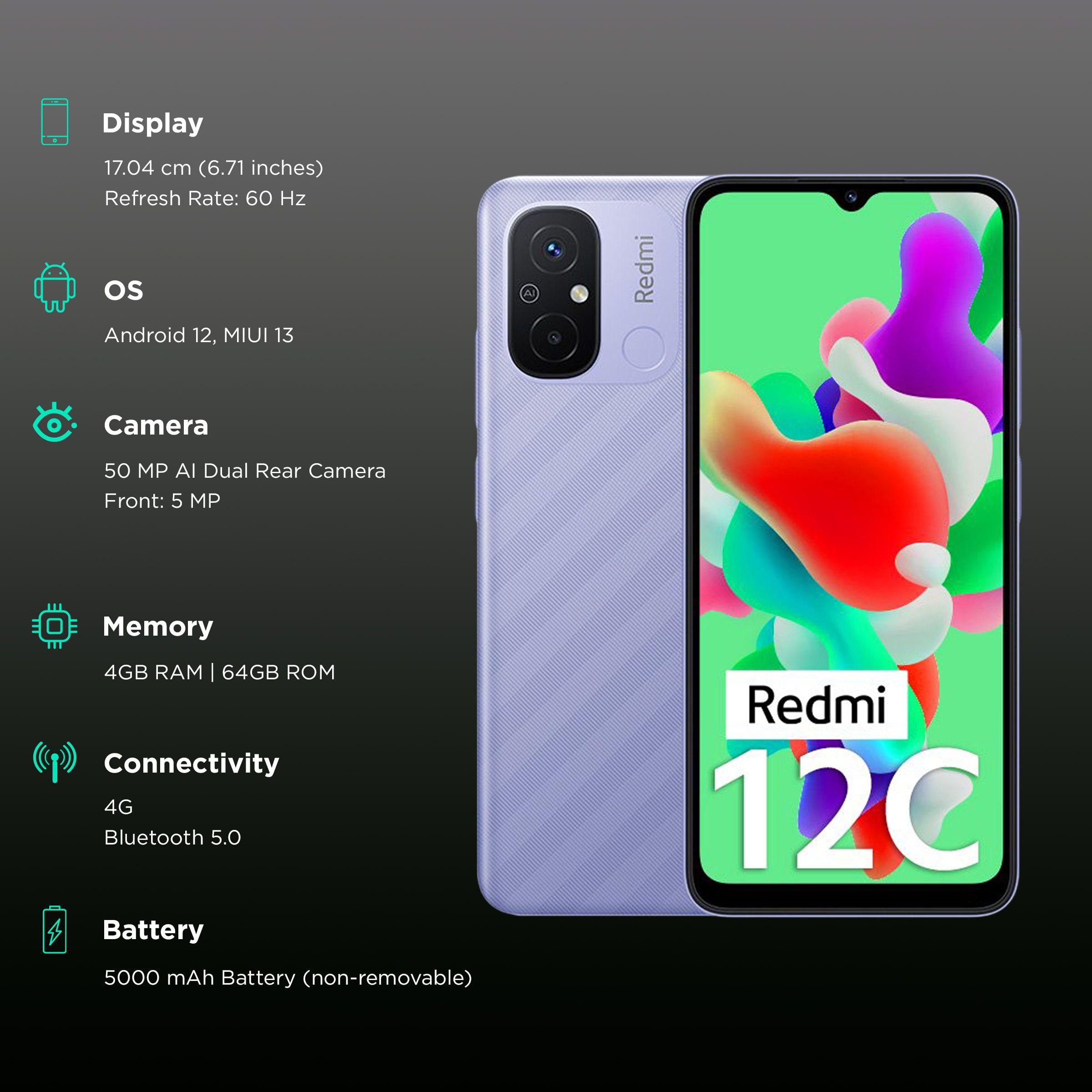 Xiaomi Redmi 12C - Price in India (September 2025), Full Specs ...