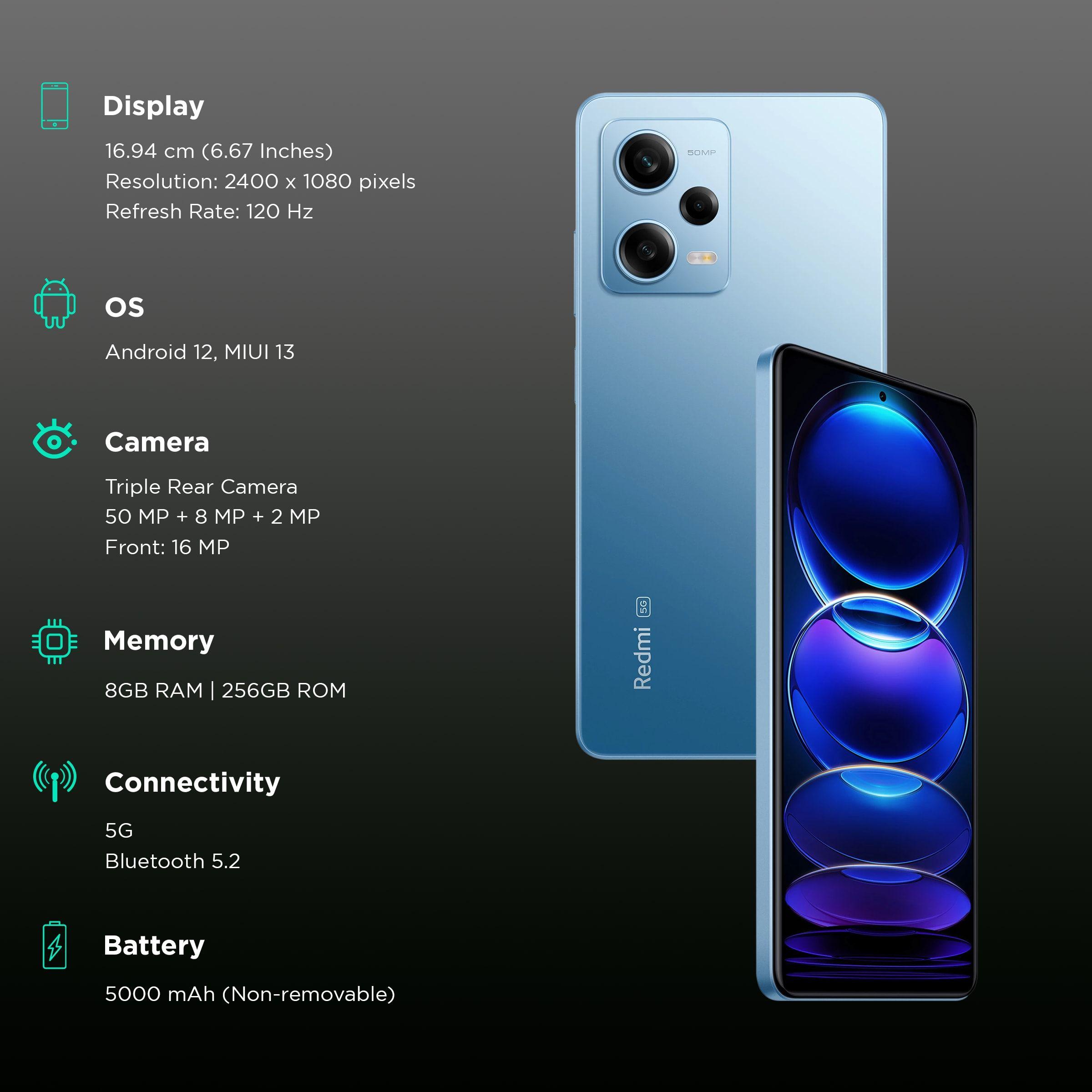 Xiaomi Redmi Note 12 Pro 5G - Price in India (October 2025), Full Specs ...