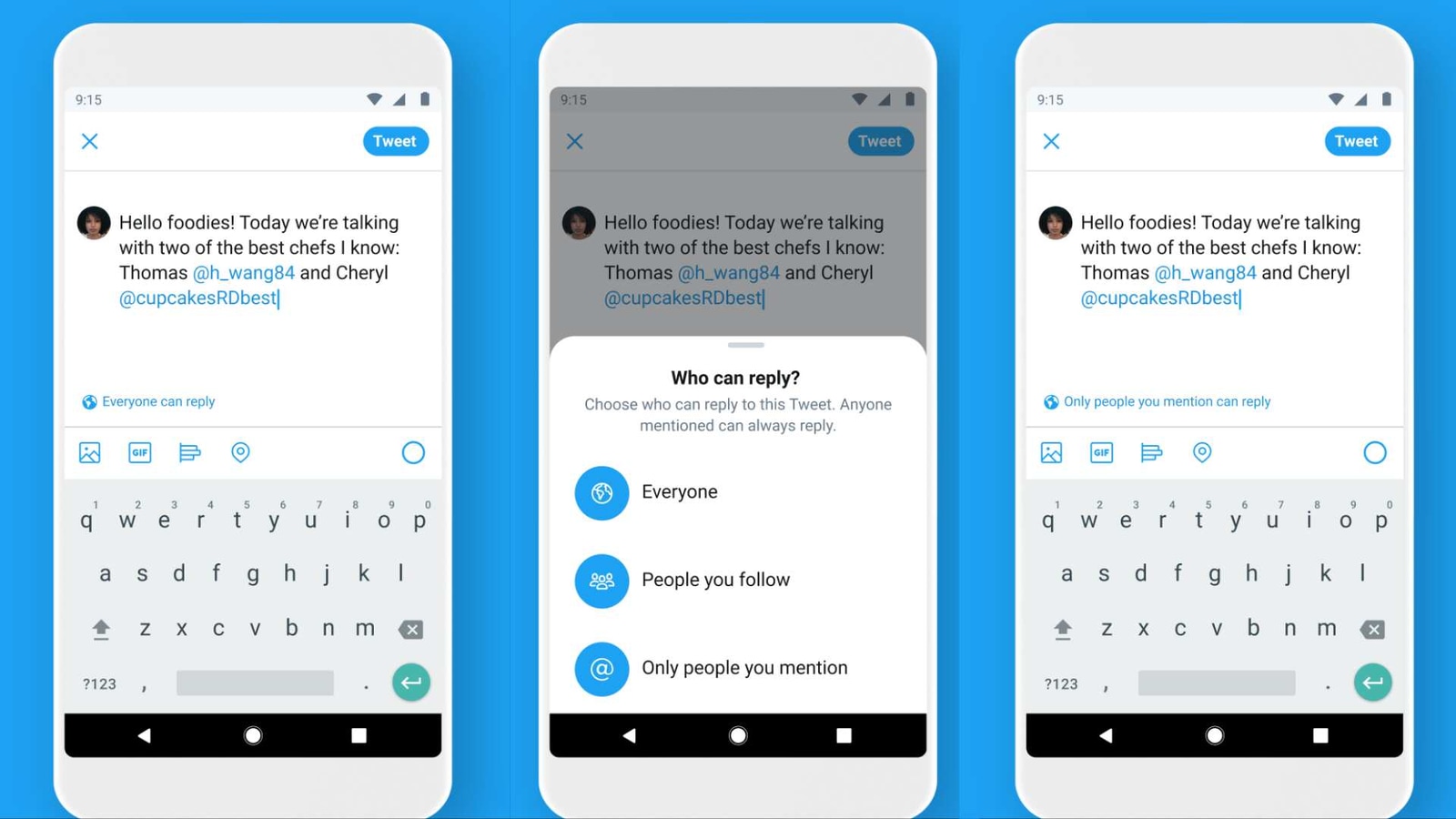 Twitter is letting you choose who can reply to your tweets now: How it ...