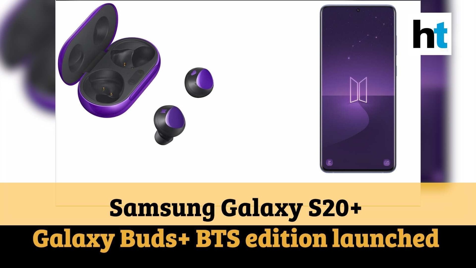 Samsung launches BTS-branded products (HT Tech)