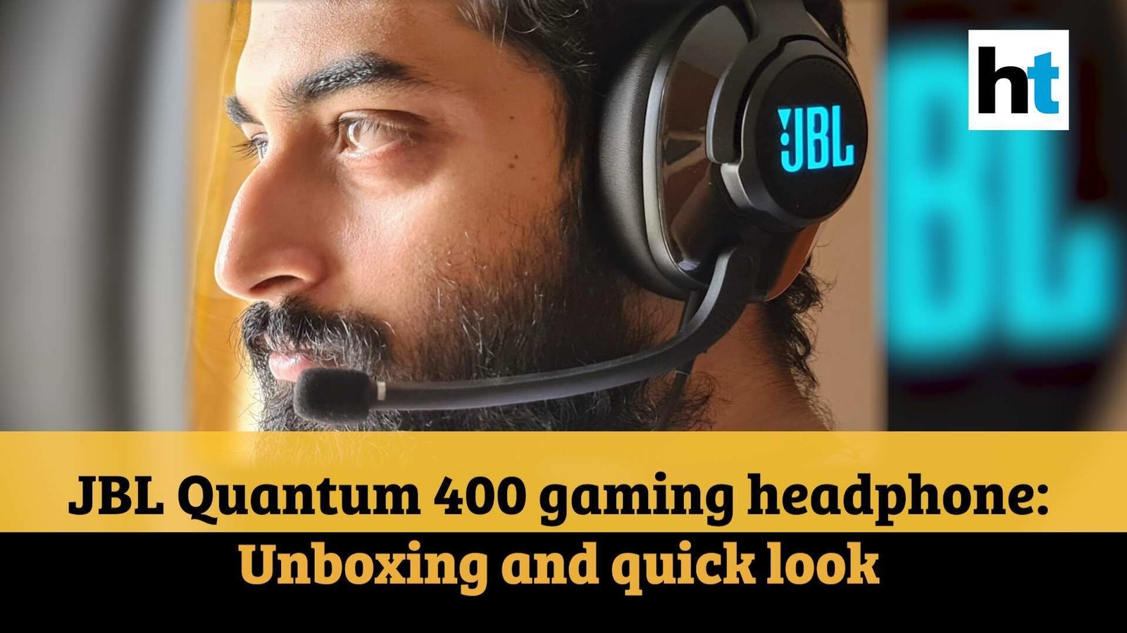 JBL Quantum 400 gaming headphone: Unboxing and quick look | HT Tech