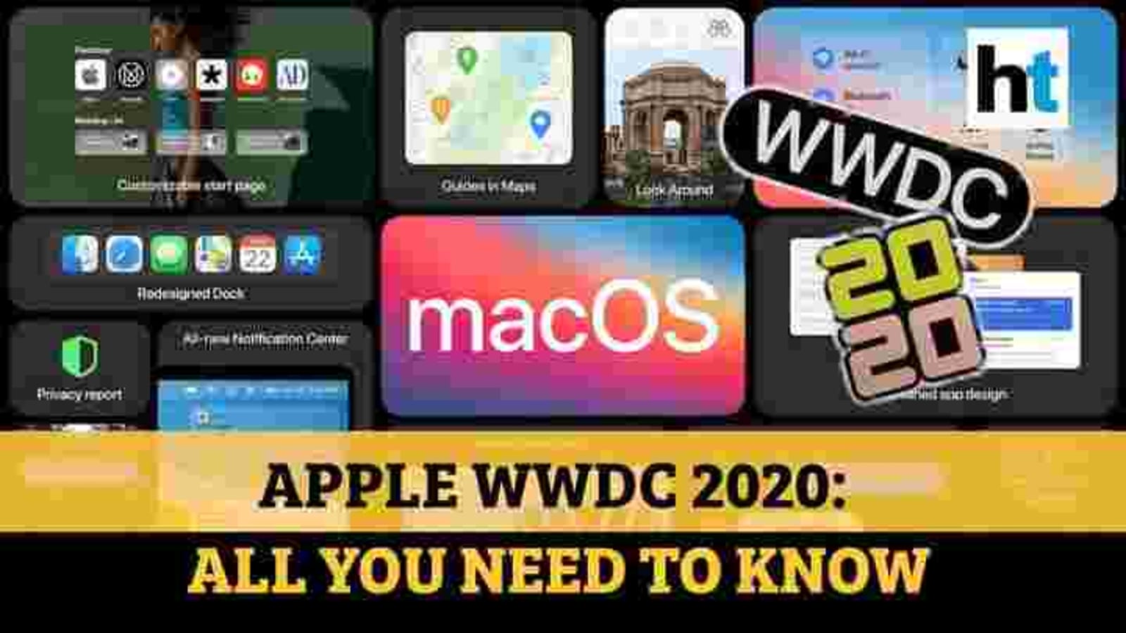 WWDC 2020: Everything Apple announced last night (HT Tech)