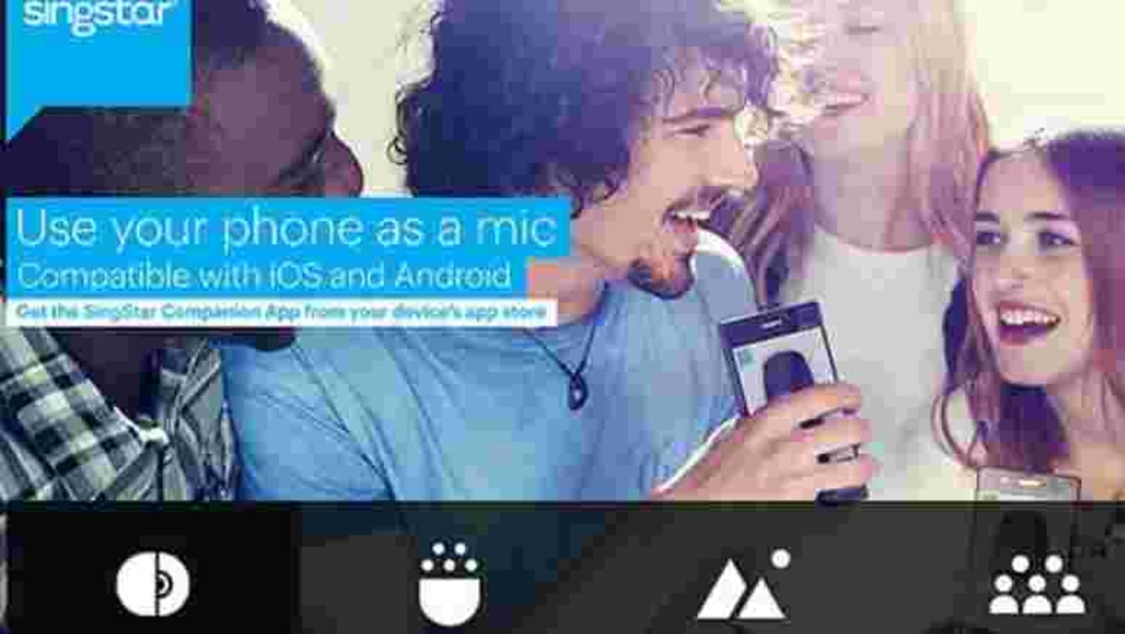 Sing into your smartphone in console game SingStar (HT Tech)