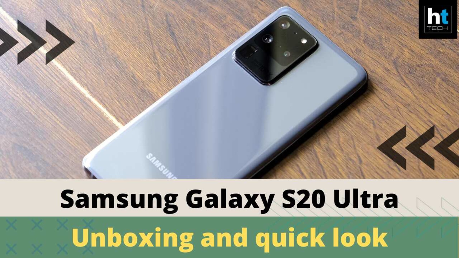 Samsung Galaxy S20 Ultra: Unboxing and quick look | HT Tech