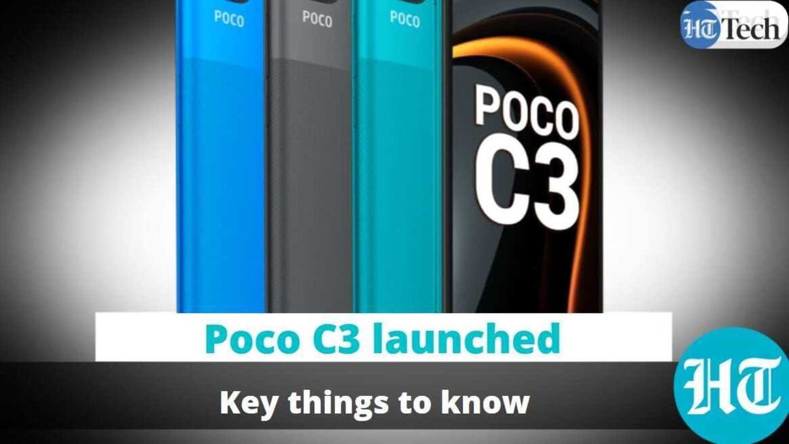 Poco C3 goes official in India: Key things to know (HT Tech)