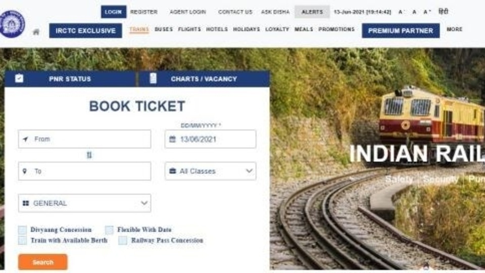 Planning To Travel Via Train Here Is How To Book E tickets Via IRCTC 