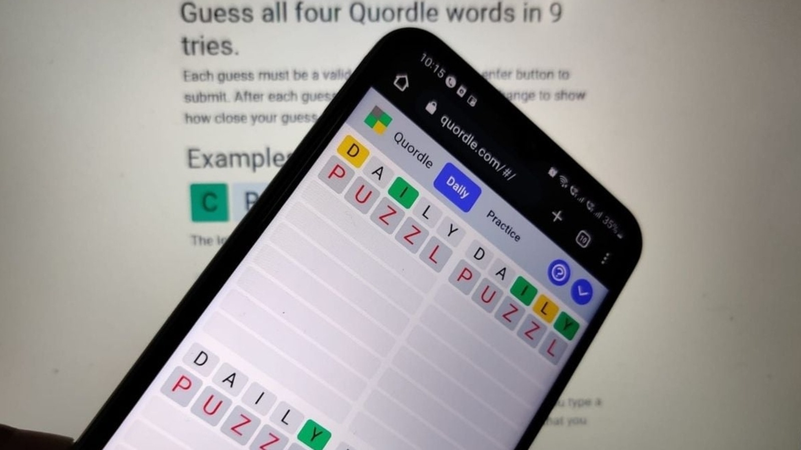 Quordle Answers today: Check clues, hints and answers for #Quordle 185 ...
