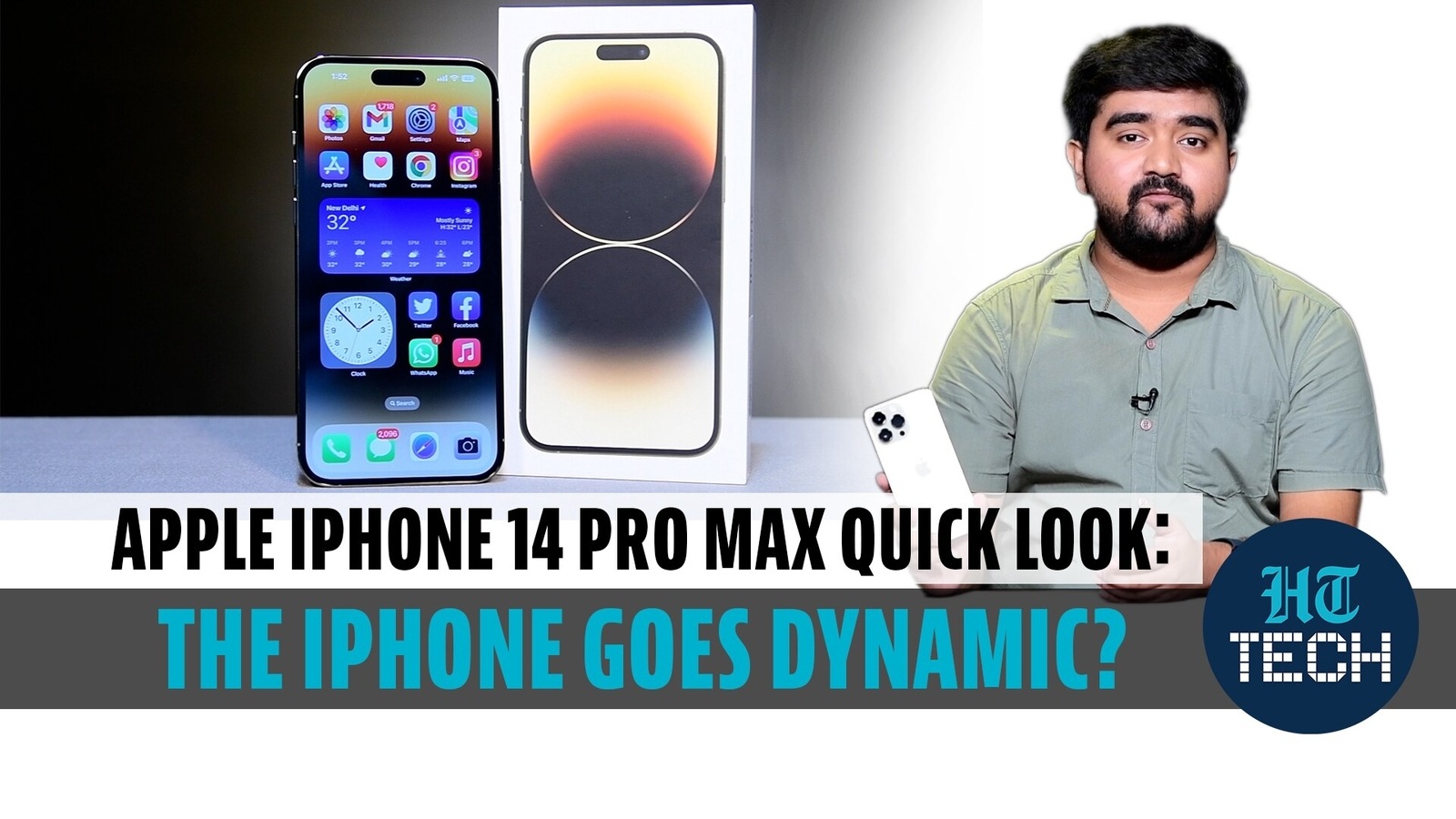 Apple iPhone 14 Pro Max Quick Look: The iPhone goes dynamic? | Videos