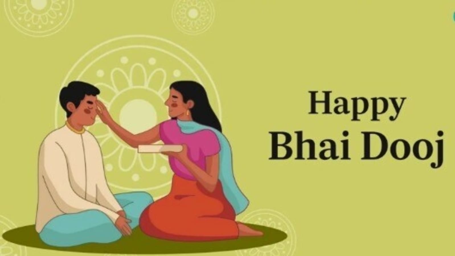Bhai Dooj 2022: Bhai Dooj WhatsApp status, stickers, GIFs - How to ...