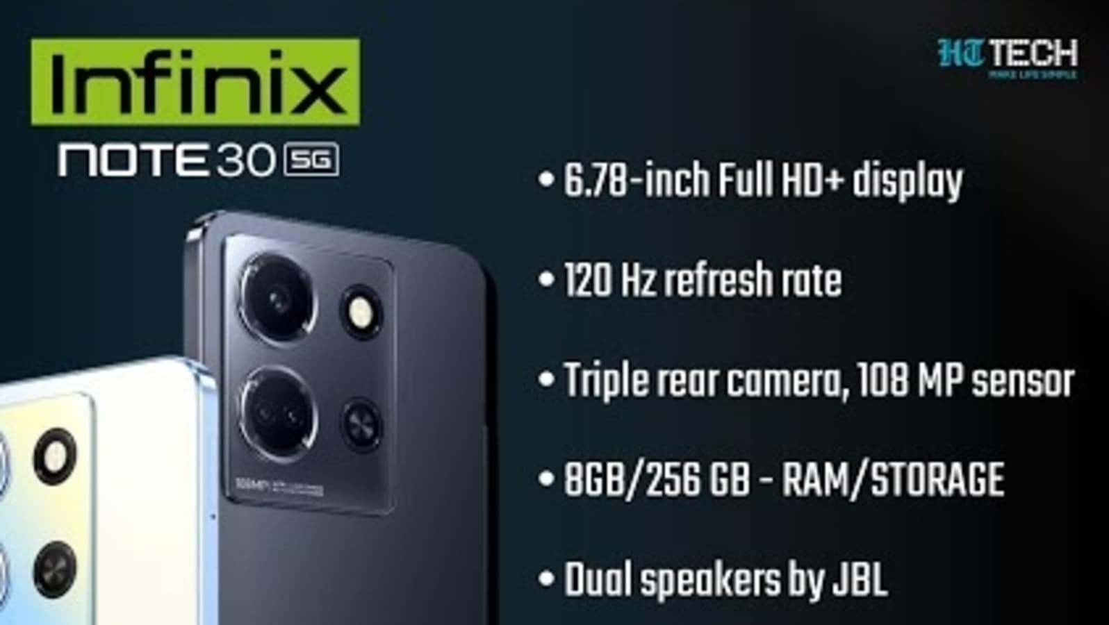 Infinix Note 30 5G launched! Check out its Specs, Features & Price | Videos