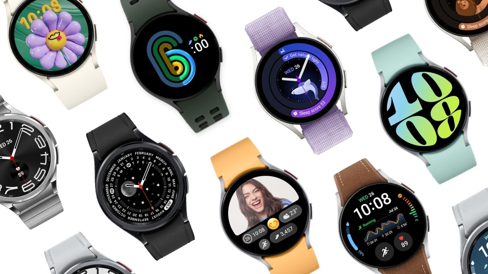 Take a look at the new Samsung Galaxy Watch 6, Watch 6 Classic ...