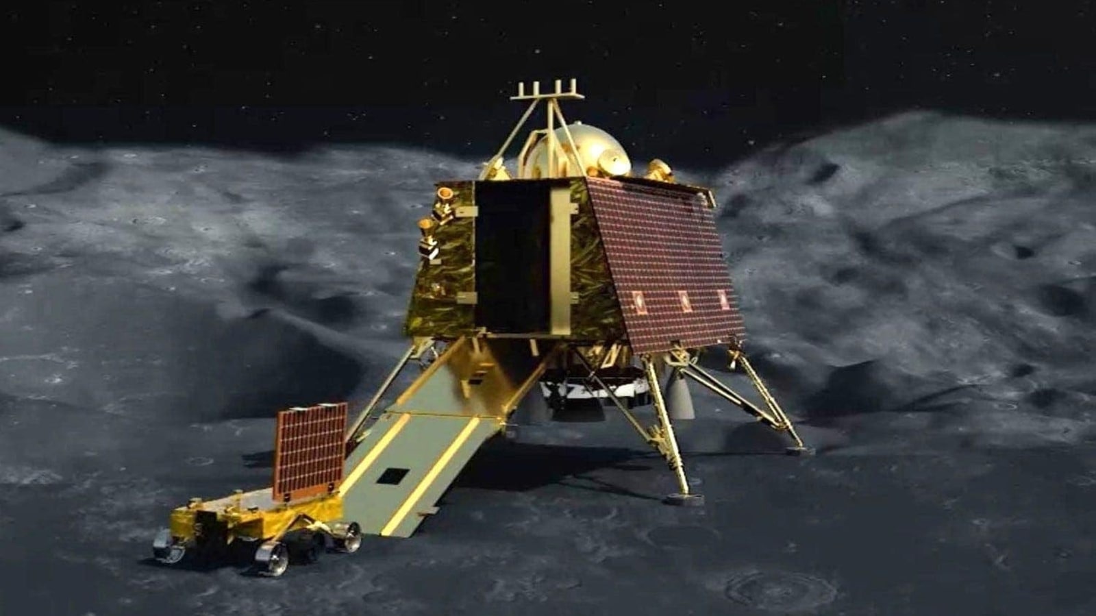 NASA reveals stunning image of Chandrayaan-3 Vikram Lander's Moon landing site