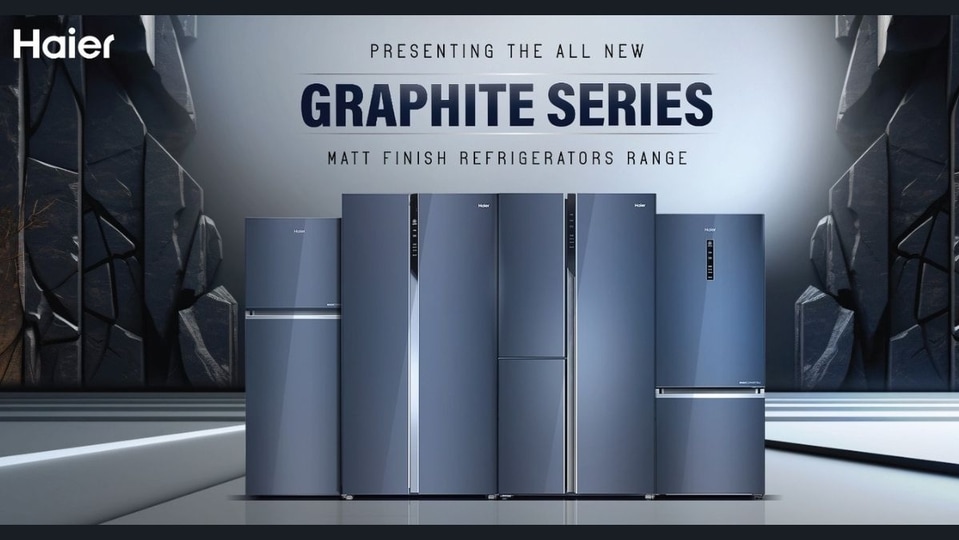 Haier India unveils graphite series smart refrigerators with matte ...