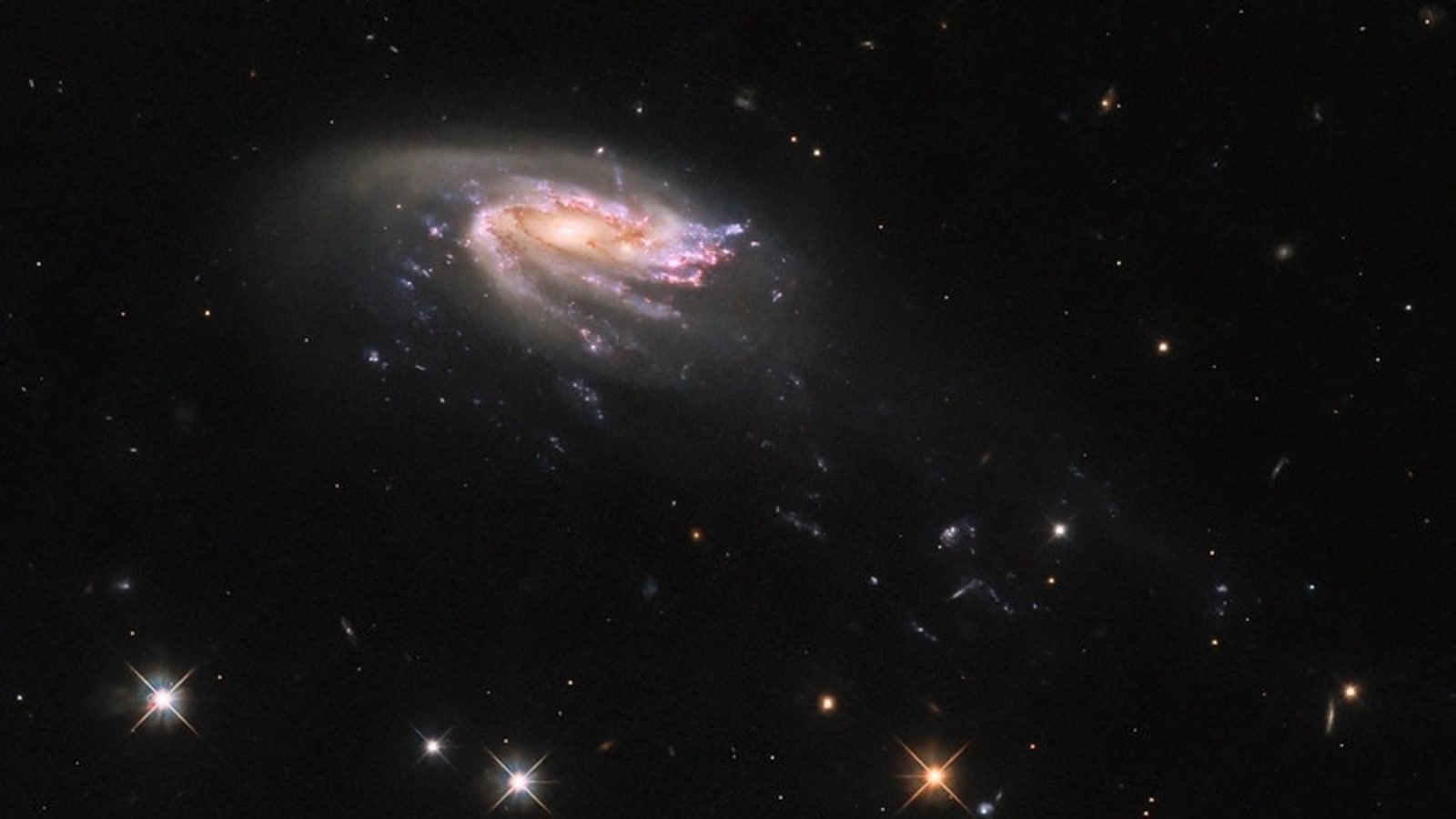 5 captivating images of galaxies captured by NASA Hubble Space Telescope