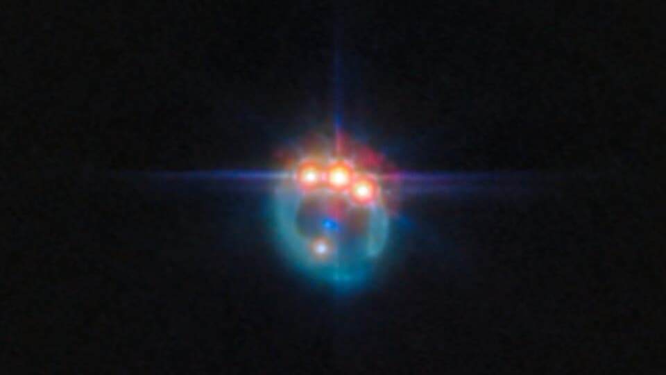 NASA James Webb Telescope captures stunning 'Bejeweled' Einstein ring around distant Quasar ...
