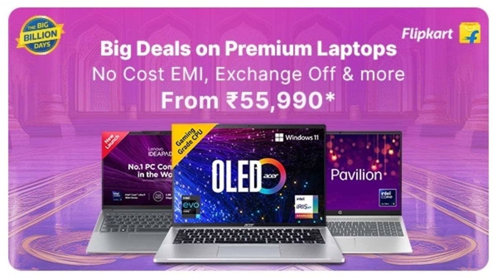 Top Laptops Deals of 2024: Grab Them in the Flipkart Big Billion Days ...