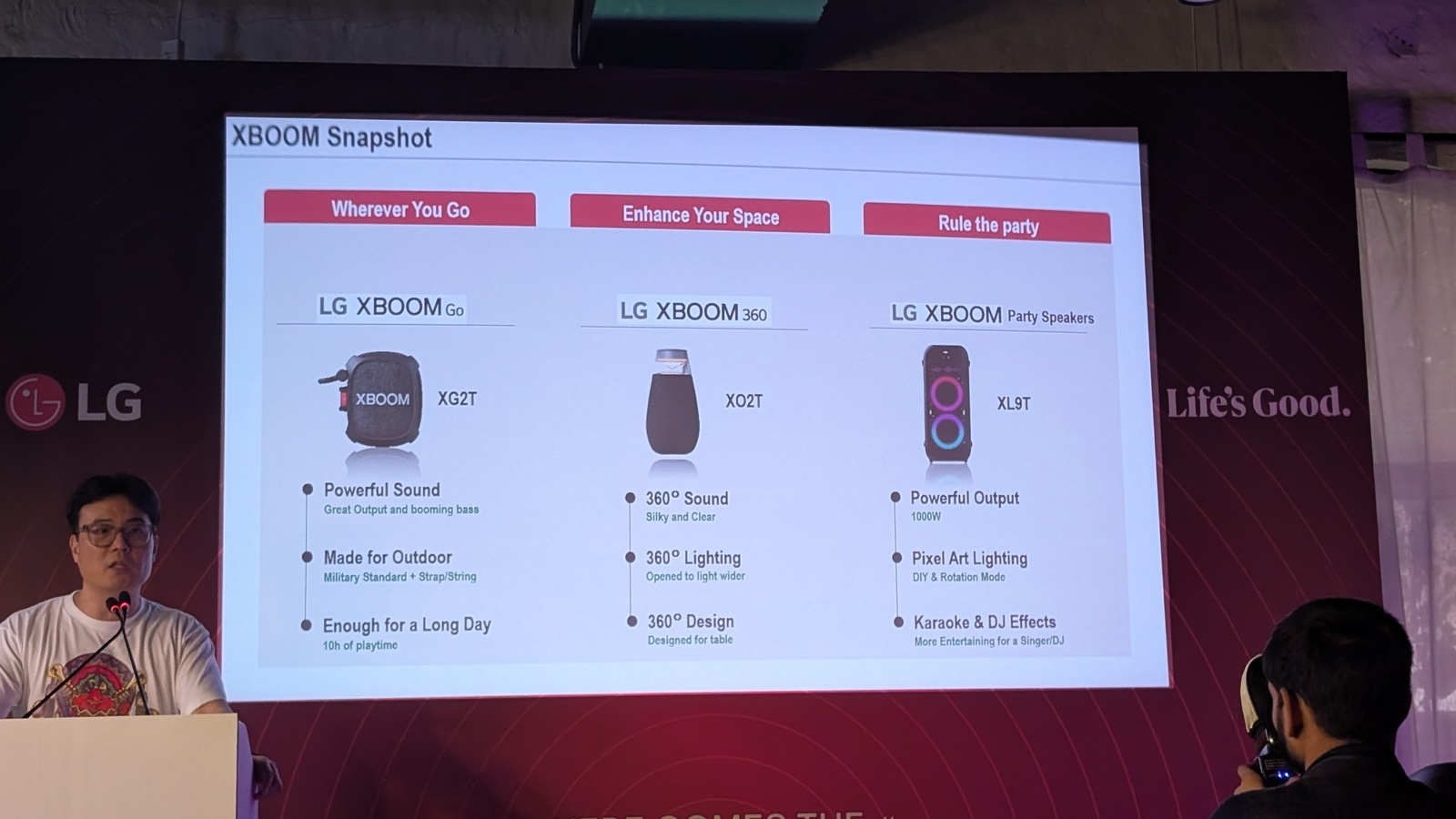 LG XBOOM Series speakers launched in India, price starts at ₹ 4990 ...