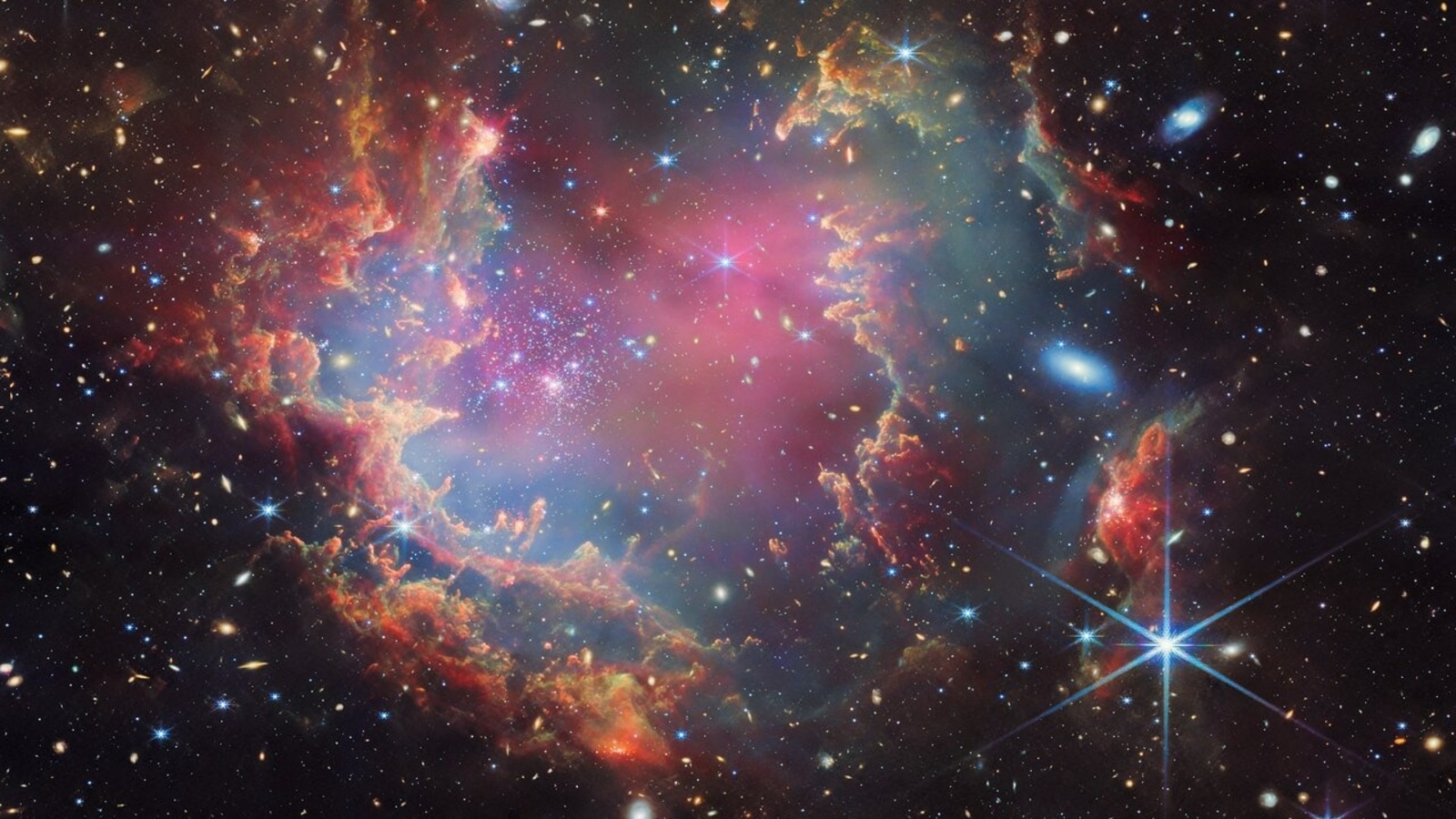 NASA James Webb Space Telescope captures 5 stunning deep space images