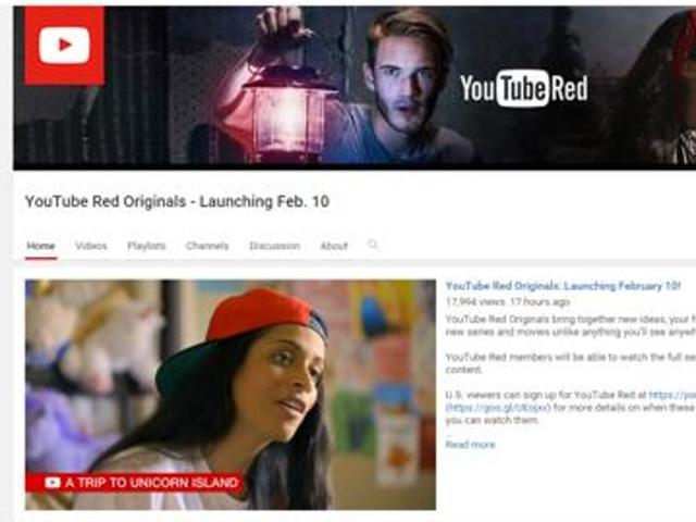Indians can view YouTube Red Originals via Play Store, YouTube