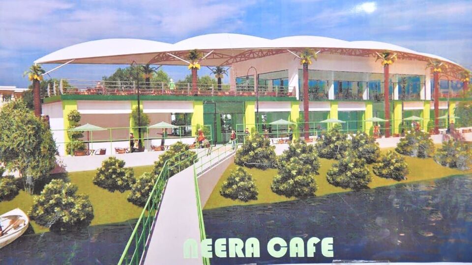 నీరా కేఫ్: నెక్లెస్ రోడ్‌లో సిద్ధం.. ఆగస్టు కల్లా ప్రారంభం-neera cafe ...