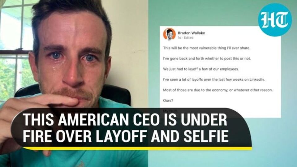 Crying CEO | క్రైయింగ్ సీఈఓ-viral american ceo posts crying selfie ...