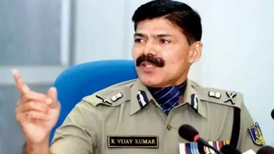 K Vijay Kumar resigns from MHA: వీరప్పన్ ను హతమార్చిన ఆఫీసర్ రాజీనాామా ...