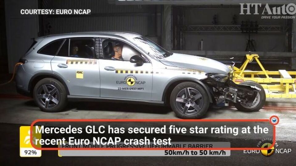 Mercedes GLC SUV: క్రాష్ టెస్ట్‌లో మెర్సెడెస్ జీఎల్‍సీకి ఫైర్ స్టార్ ...