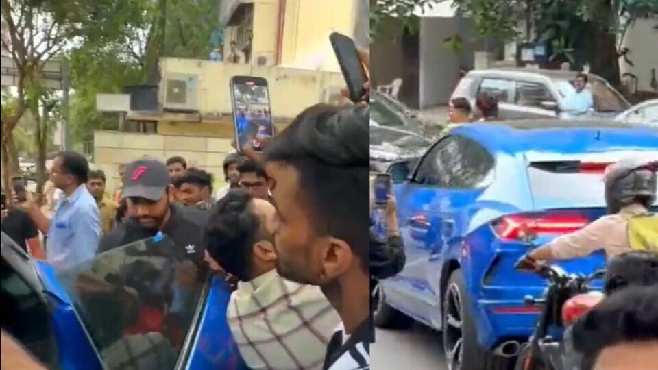 Video: లగ్జరీ కారులో రోహిత్ శర్మ విహారం.. ఆ కారు ధర ఎంతంటే!-rohit ...