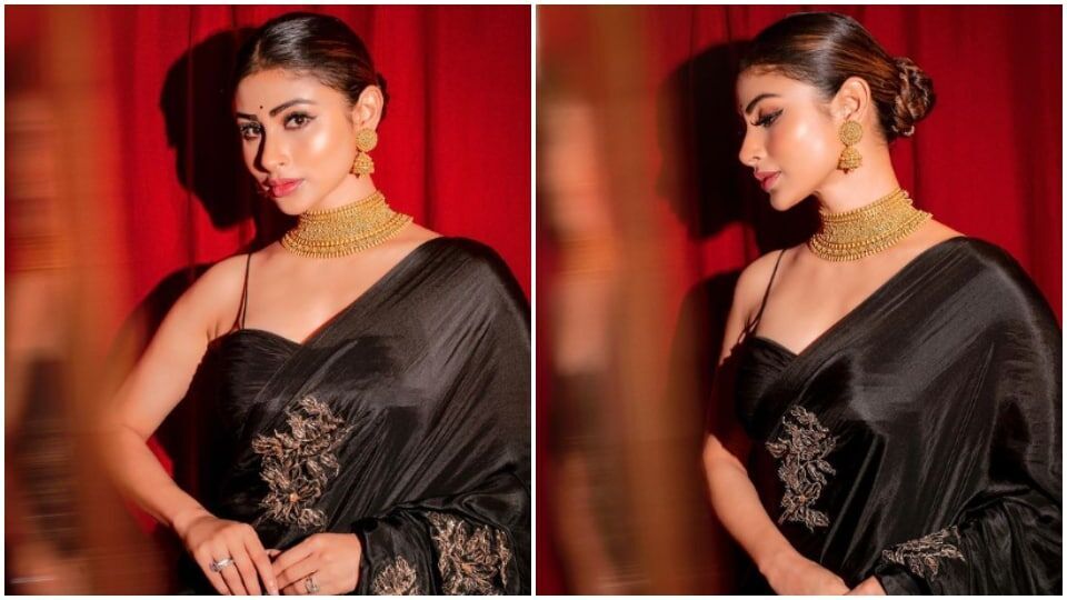 Mouni Roy: బ్లాక్ శారీలో ధగధగ మెరిసిన ‘నాగినీ’ బ్యూటీ-naagin actor ...