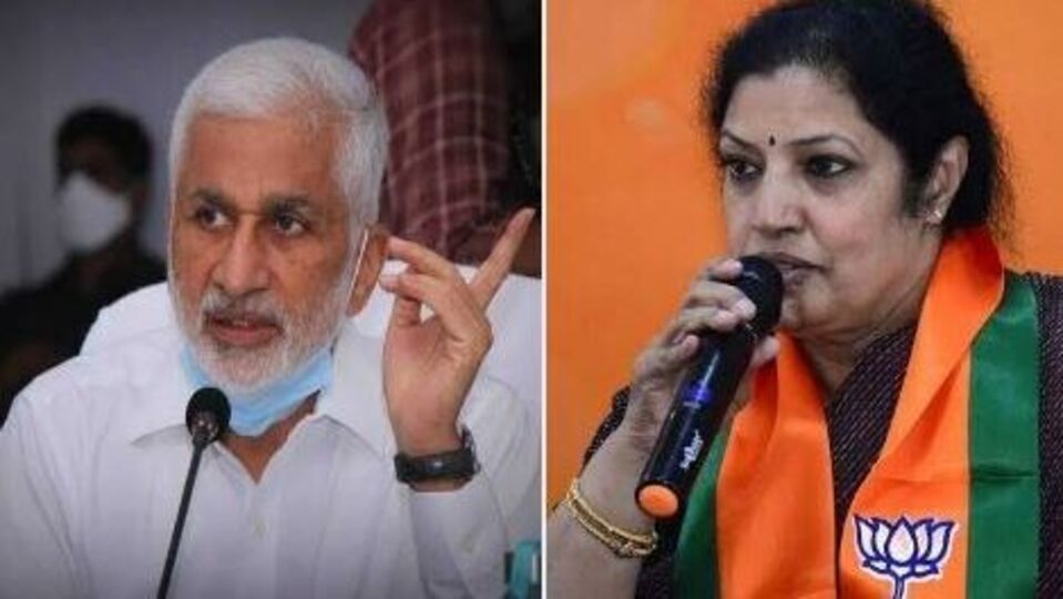 MP Vijay Sai Reddy : దృష్టంతా 'బావ'సారూప్య పార్టీ వైపే - పురందేశ్వరిపై ఎంపీ విజయసాయిరెడ్డి ...